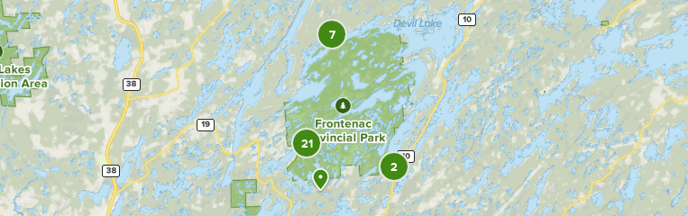 Best 10 Trails in Frontenac Provincial Park | AllTrails