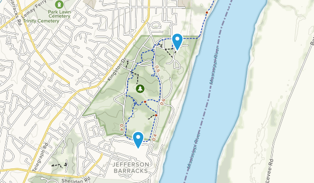 Best Trails in Jefferson Barracks Park - Missouri | AllTrails