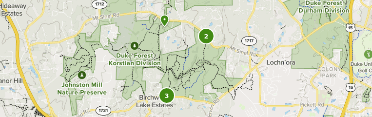 Best Trails in Duke Forest Korstian Division - North Carolina | AllTrails