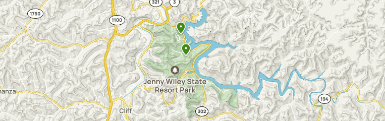 Beste wandelingen en routes in Jenny Wiley State Resort Park | AllTrails