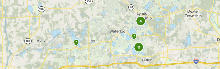 Best trails in Waterloo State Recreation Area, Michigan | AllTrails