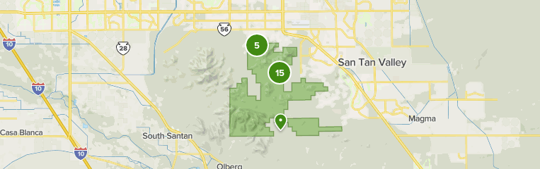 Best 10 Trails in San Tan Mountain Regional Park | AllTrails