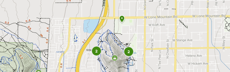 2023 Best 10 Trails in Lone Mountain Park | AllTrails