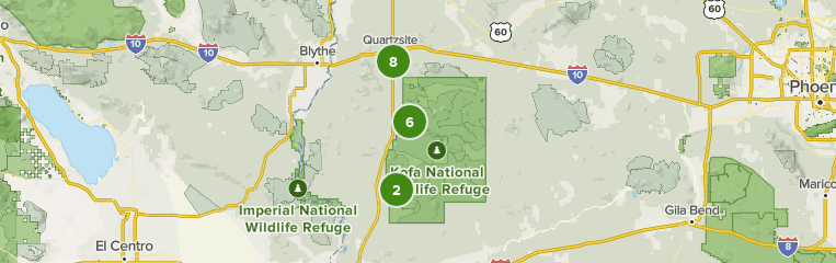 Best 10 Trails in Kofa Wilderness: Map, Details | AllTrails