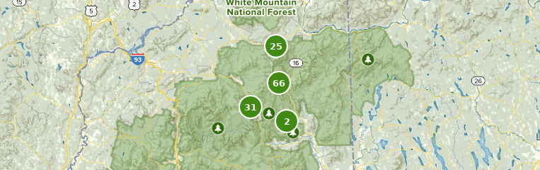 Best Trails in Presidential Range-Dry River Wilderness - New Hampshire ...