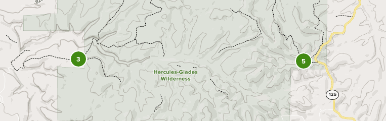 Best 10 Trails in Hercules-Glades Wilderness | AllTrails