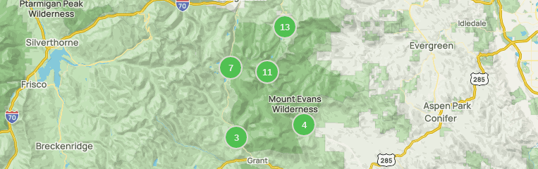Best 10 Hikes and Trails in Mount Evans Wilderness | AllTrails