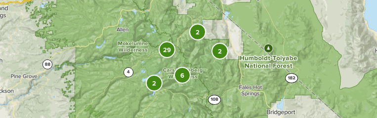 Best trails in Carson-Iceberg Wilderness, California | AllTrails