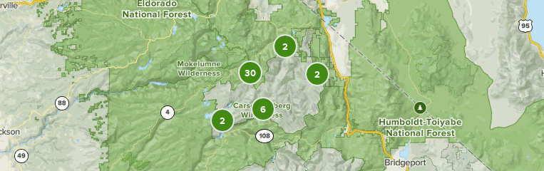 Best 10 Trails in Carson-Iceberg Wilderness | AllTrails