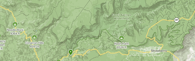 Best 10 Trails in Fossil Springs Wilderness | AllTrails
