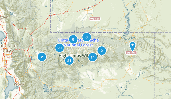 Best Trails in High Uintas Wilderness - Utah | 1567 Photos & 693 ...