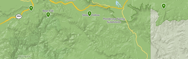 Best trails in Hellsgate Wilderness, Arizona | AllTrails