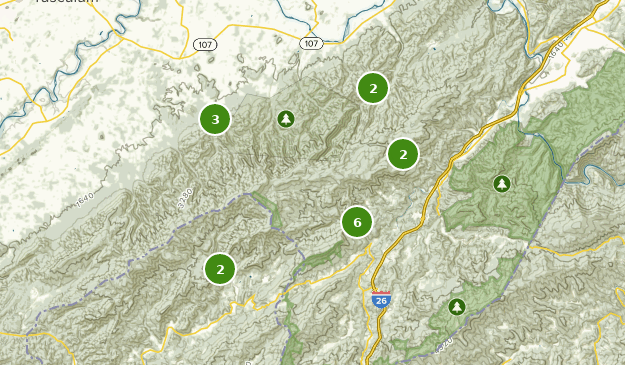 Best Trails in Sampson Mountain Wilderness - Tennessee | AllTrails