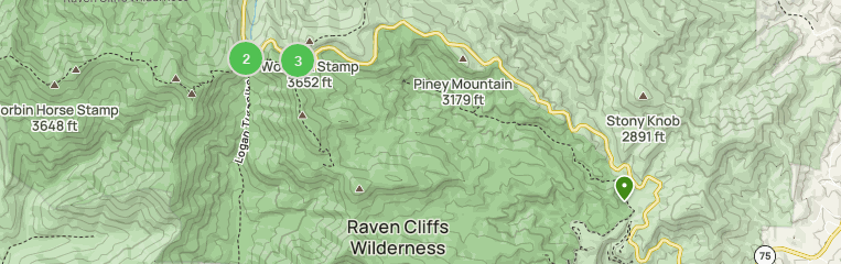 Best Hikes and Trails in Raven Cliffs Wilderness | AllTrails