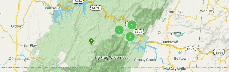 Best Hikes and Trails in Big Frog Wilderness | AllTrails