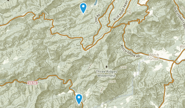 Best Trails in Three Ridges Wilderness - Virginia | AllTrails