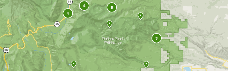 Best 10 Trails in Badger Creek Wilderness | AllTrails