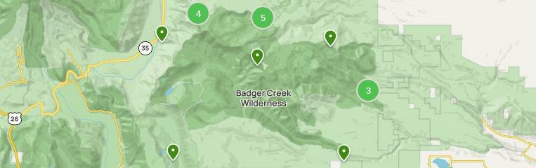 Best 10 Hikes and Trails in Badger Creek Wilderness | AllTrails