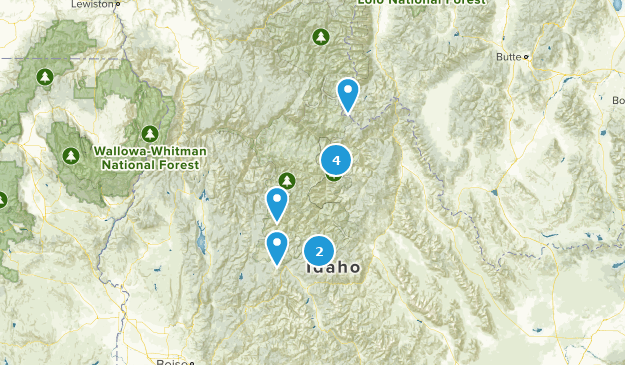 Best Trails in Frank Church-River of No Return Wilderness - Idaho ...