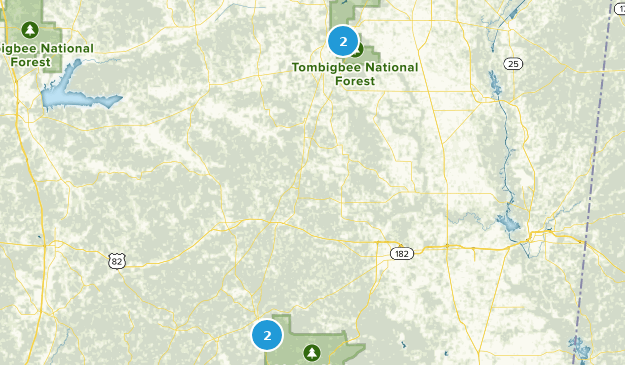 Best Trails in Tombigbee National Forest - Mississippi | AllTrails