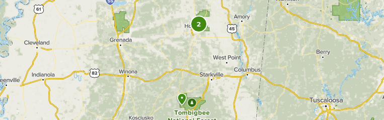 Best Trails in Tombigbee National Forest - Mississippi | AllTrails