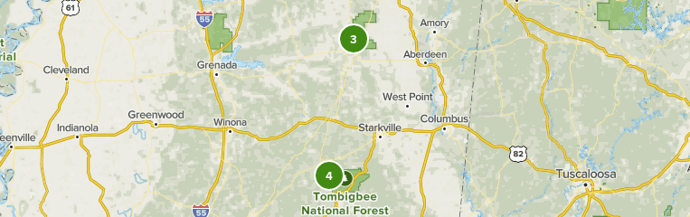 Best 10 Trails in Tombigbee National Forest | AllTrails