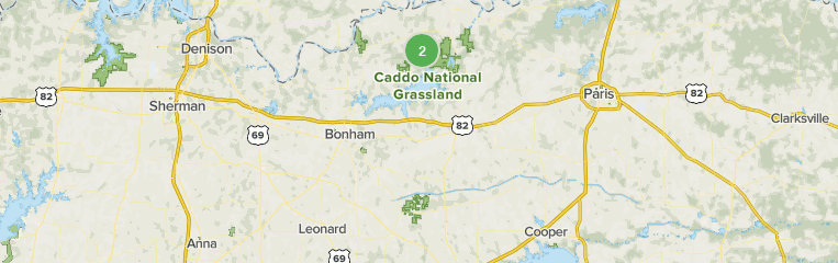 Best trails in Caddo National Grassland | AllTrails