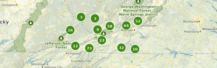 Best Trails in Jefferson National Forest - Virginia | AllTrails