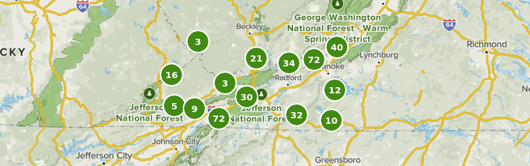 Best Trails in Jefferson National Forest - Virginia | AllTrails