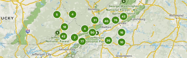 Best trails in Jefferson National Forest, Virginia | AllTrails