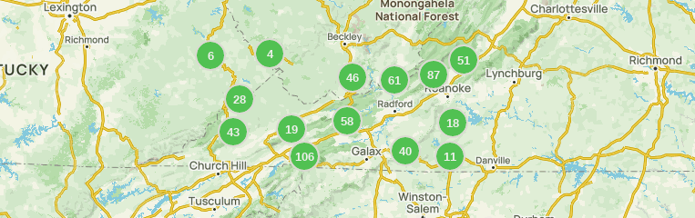 Best 10 Hikes and Trails in Jefferson National Forest | AllTrails