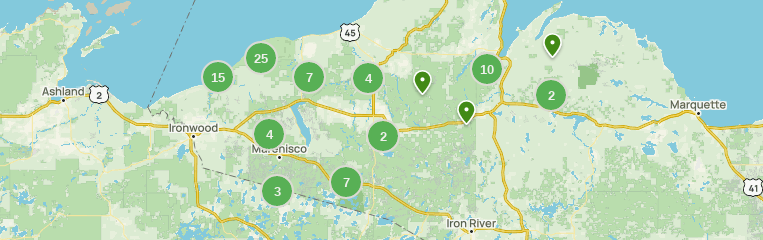 Best 10 Hikes and Trails in Ottawa National Forest | AllTrails