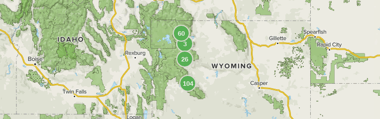 Best 10 Trails in Shoshone National Forest | AllTrails