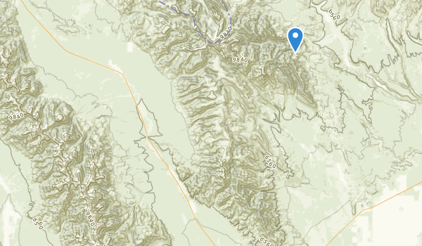 Targhee National Forest Trail Map