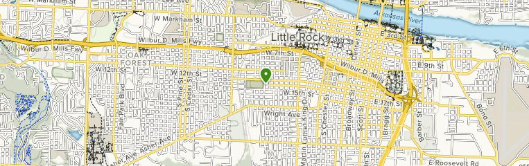 Best Trails in Little Rock Central High School National Historic Site ...