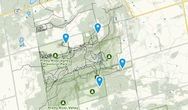 Best Trails in Pretty River Valley Provincial Park - Ontario, Canada ...
