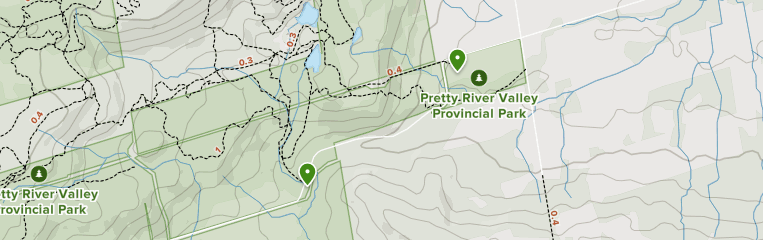 Best Trails in Pretty River Valley Provincial Park - Ontario, Canada ...