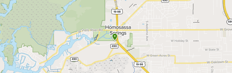 Best Trails in Ellie Schiller Homosassa Springs Wildlife State Park ...