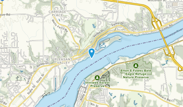 Best Trails in U.S. Army Corps of Engineers Lock and Dam #14 Recreation ...