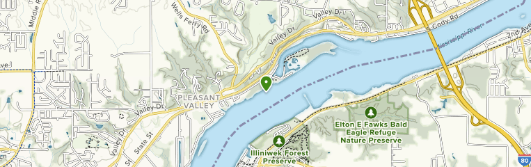 Best Trails in U.S. Army Corps of Engineers Lock and Dam #14 Recreation ...