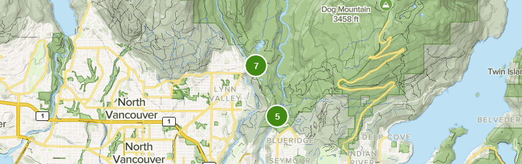 Best Trails in Lower Seymour Conservation Reserve - British Columbia ...
