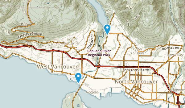 Best Trails in Capilano River Regional Park - British Columbia, Canada ...