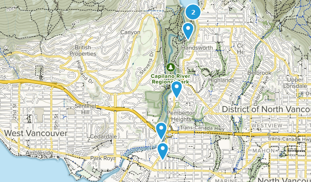 Best Trails in Capilano River Regional Park - British Columbia, Canada ...