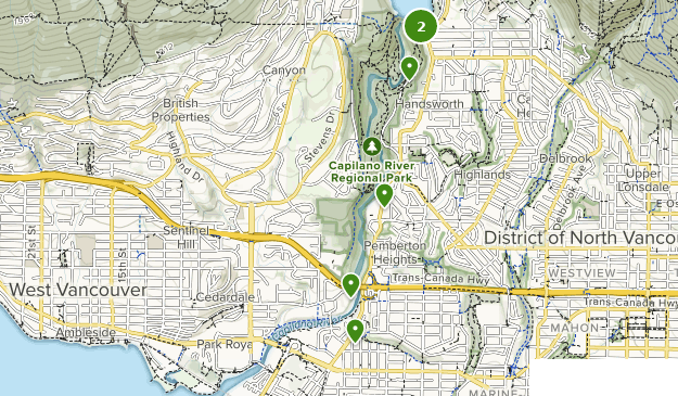 Best Trails in Capilano River Regional Park - British Columbia, Canada ...