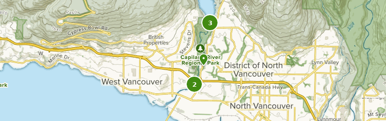 Best Trails in Capilano River Regional Park - British Columbia, Canada ...