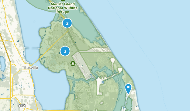 Best Trails in Merritt Island National Wildlife Refuge - Florida ...