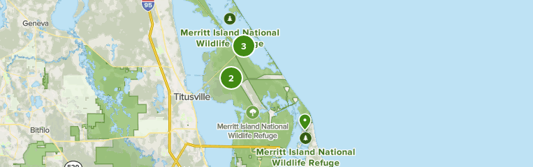 Best Trails in Merritt Island National Wildlife Refuge - Florida ...