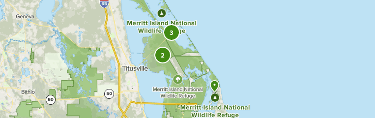 Best Trails in Merritt Island National Wildlife Refuge - Florida ...