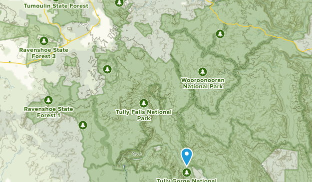 Best Trails in Tully Gorge National Park - Queensland, Australia ...