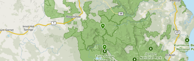 Best Trails in Tully Gorge National Park - Queensland, Australia ...